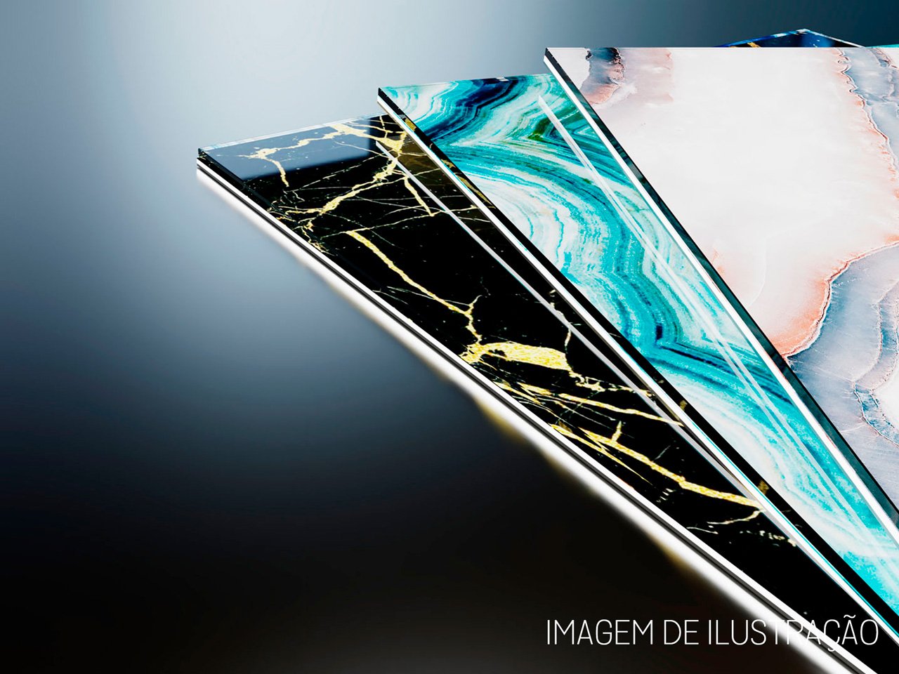 Painel de led Lumistone - Europanel Displays - Display Italiano